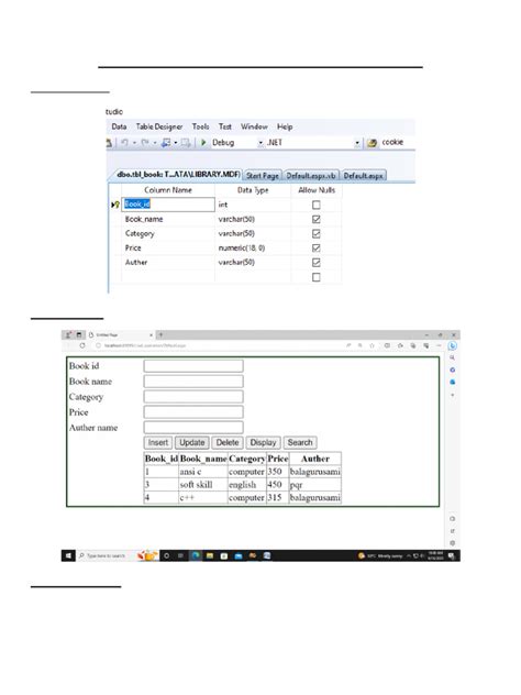 insert update delete display and search using add parameter pdf