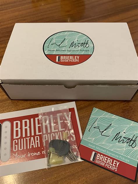 Isaiah Mitchell Signature Pickups By Brierley Tym Guitars Reverb