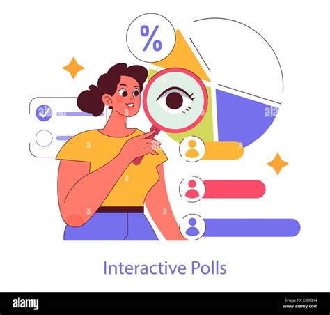 Digital Strategy Concept A Woman Analyzes Data With A Magnifying Glass