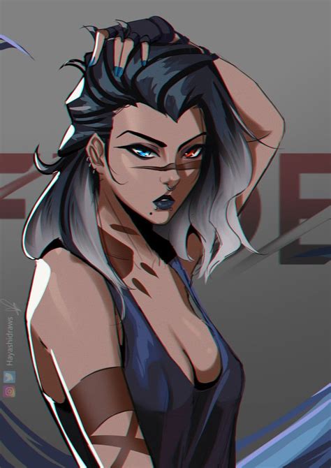 Fade Valorant Рисунки девушки Аниме девушка Женские тела