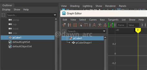 [Maya]Keyframe 01 - Graph Editor