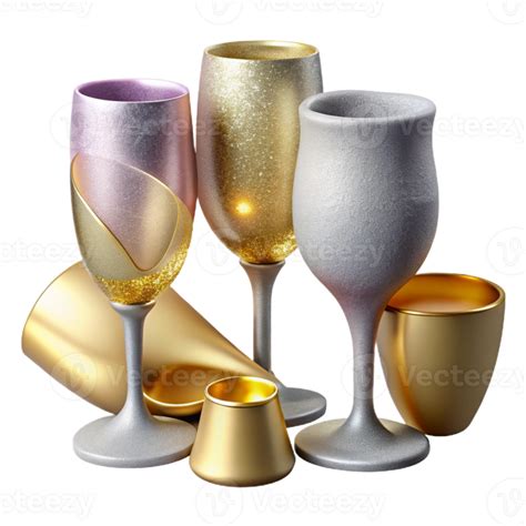 Stunning Rustic Glassware Wine Glasses Champagne Flutes Cutout For