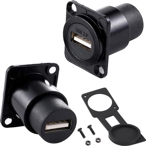 2pack Usb 2 0 Panel Mount Connector Female To Macao Ubuy