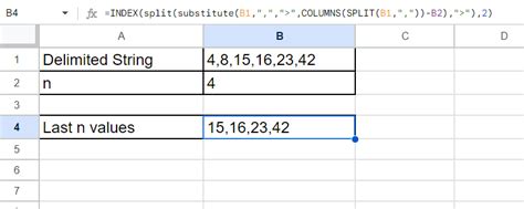How To Extract Last N Values From A Delimiter Sheetaki