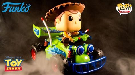 Funko Pop Rides Woody Con Rc Toy Story Unboxing Explosión Comics Tv