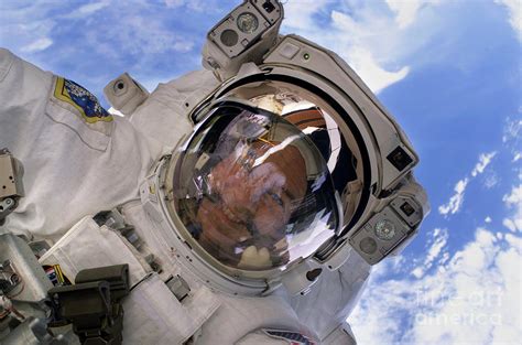 Iss Astronaut Jeffrey Williams Photograph by Nasa/science Photo Library - Fine Art America