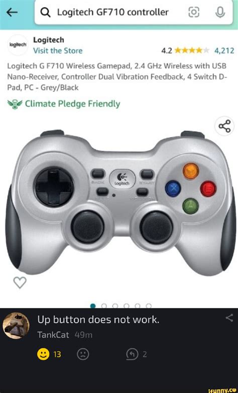 Iq Logitech Gf710 Controller Logitech Visit The Store 42 4212