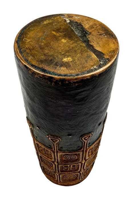 Austrian Jugendstil Bronze Vase Gustav Gurschner Circa 1906 Brown