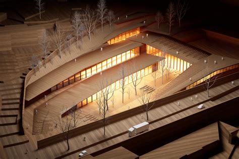 Architectural Digital Maquette Render Behance