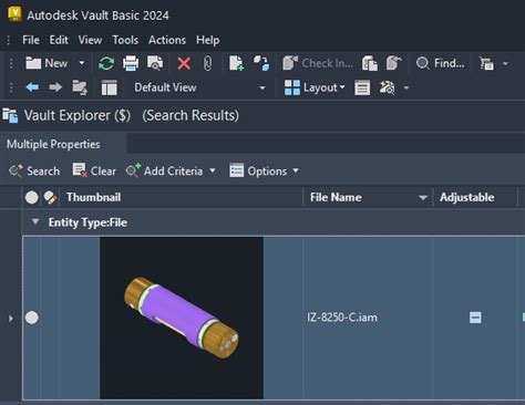 Boolean Iproperties Cannot Map To Vault Autodesk Community