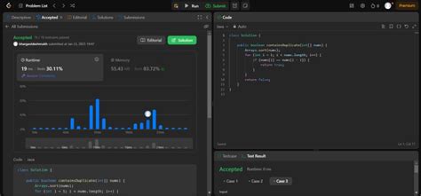bhargavi deshmukh on linkedin leetcodejourney containsduplicate dsa