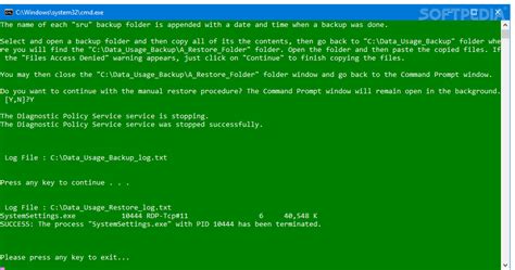 Windows 10 Data Usage Reset Scripts Download Softpedia