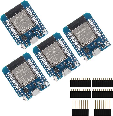 Buy Aitrip 4pcs D1 Mini Nodemcu Esp32 Esp Wroom 32 Wlan Wifi Bluetooth