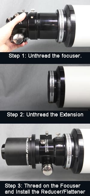 Stellarvue Reducer Flattener For 3 Focuser Sffr72 130 3ft Cloud