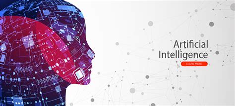 인공지능 남자의 실루엣과 기술적 배경 빅 데이터 개념 기계 사이버 마인드 Cpu에 대한 스톡 벡터 아트 및 기타 이미지 Cpu It 지원 가상현실 Istock