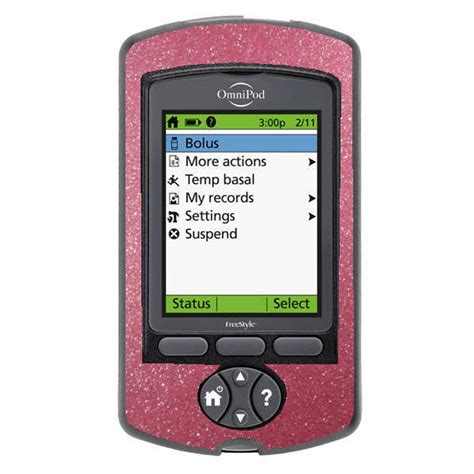 Omnipod Pdm Sticker Pink Glitter Etsy