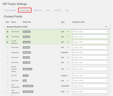 How To Fully Integrate Salesforce Into Wordpress Wp Fusion