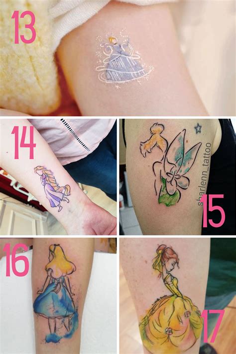 The Most Magical Disney Tattoo Ideas Ever Tattooglee Disney Tattoos