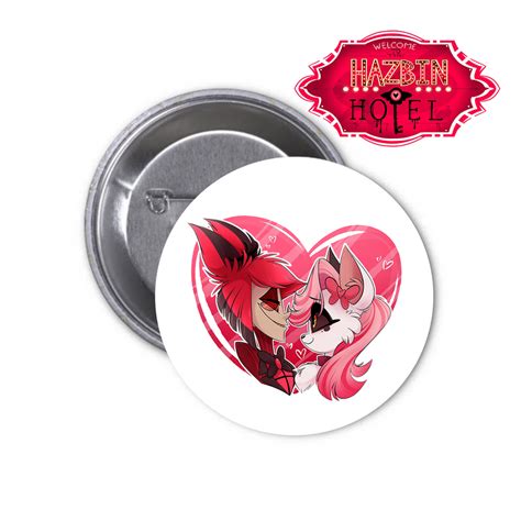 Значок Hazbin Hotel отель хазбин — цена 35 грн в каталоге Сувениры Купить товары для дома и быта