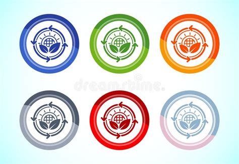 Renewable Energy Icon Design Illustration Renewable Power Sign Symbol