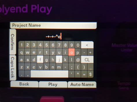 Move Text Cursor When Using Qwerty Keyboard Input Archive Polyend Backstage
