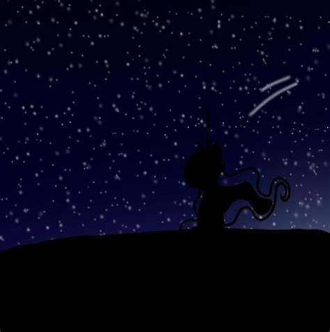 Mlp Princess Luna Watching The Sunset By Mlpprincesslunayt On