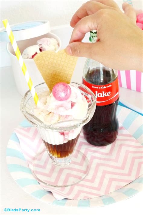 Summer Pool Party Ideas Coke Float Station Party Ideas Party Printables Blog