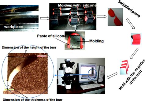 Schematic Illustration Of Indirect Burr Measurement System Download Scientific Diagram