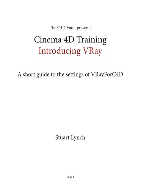 Introducing Vray Download Free Pdf Rendering Computer Graphics Texture Mapping