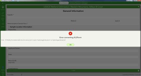Solved Badly Formatted Table List Error Esri Community