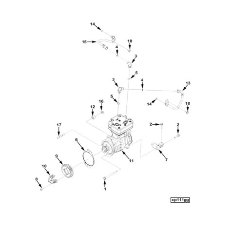 4337586 Cummins Air Compressor Gasket Kit Source One Parts Center