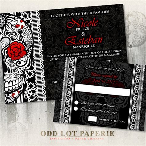 Sugar Skull Wedding Etsy