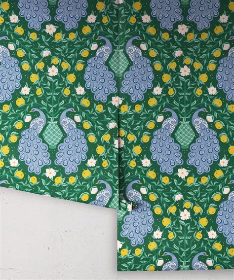 Peacock Wallpaper Pattern