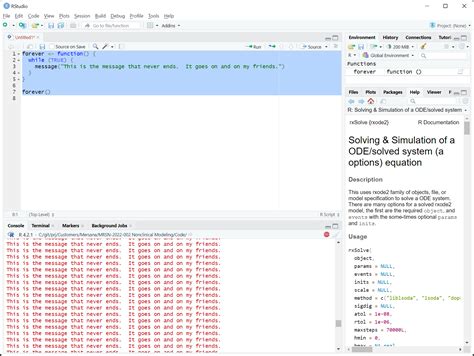 Clicking The Stop Button Waits For Queued Messages Issue 12059 Rstudio Rstudio GitHub