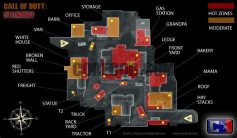 Call Of Duty карта Standoff