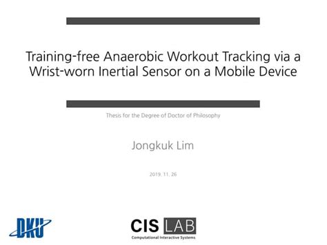 Training Free Anaerobic Workout Tracking Via A Wrist Worn Inertial