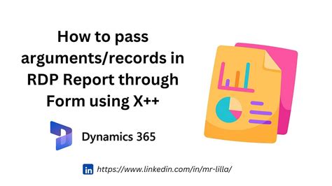 How To Pass Argumentsrecords In Rdp Report Through Form How To Open