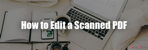 Edit A Scanned Pdf