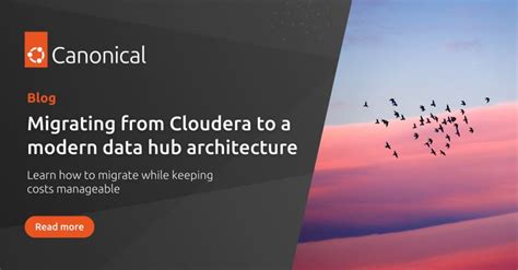 canonical on linkedin migrating from cloudera to a modern data hub