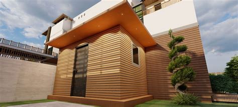 Wpc Louver Panels Exterior False Ceiling And Cladding Straton