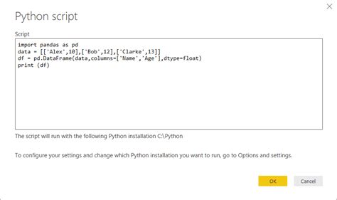 Chạy Tập Lệnh Python Trong Power Bi Desktop Mastering Data Analytics