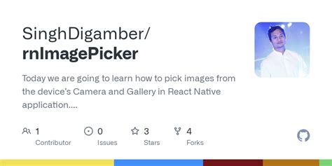 Github Singhdigamber Rnimagepicker Today We Are Going To Learn How To Pick Images From The