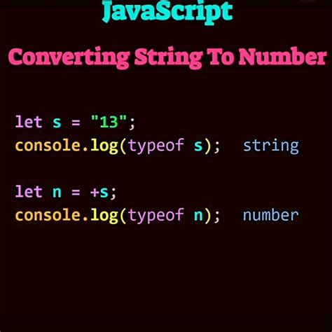 Idrees Mushtaq On Linkedin Shorthand Of Type Casting In Javascript