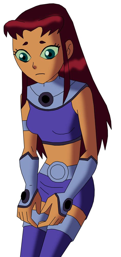 Starfire Sitting Nervously By Captainedwardteague On Deviantart