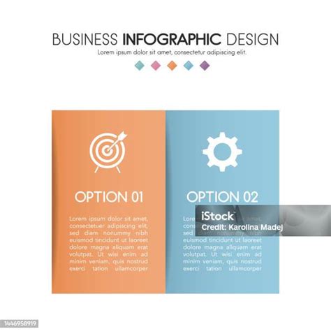 2 단계의 인포 그래픽 템플릿입니다 간단한 다이어그램 벡터 0명에 대한 스톡 벡터 아트 및 기타 이미지 0명 3차원 형태 개념 Istock