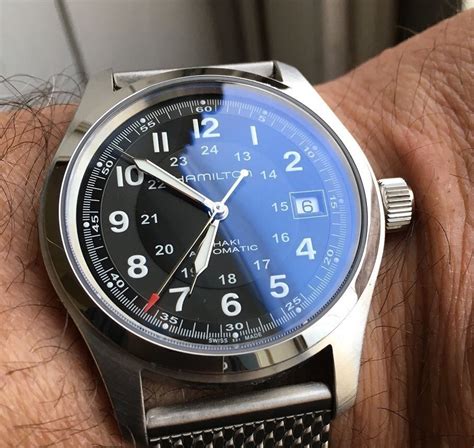 Hamilton Khaki Field 38mm Double Dome Sapphire Crystal Ct098 Crystal