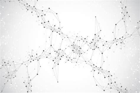 Big Genomic Data Visualization Dna Helix Vector Image