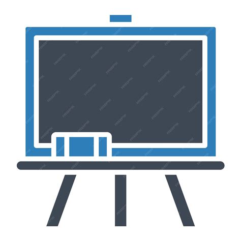 Premium Vector Classroom Board Vector Illustration Style
