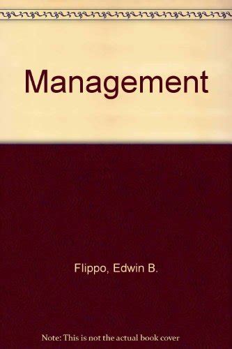 Management By Edwin B Flippo Goodreads