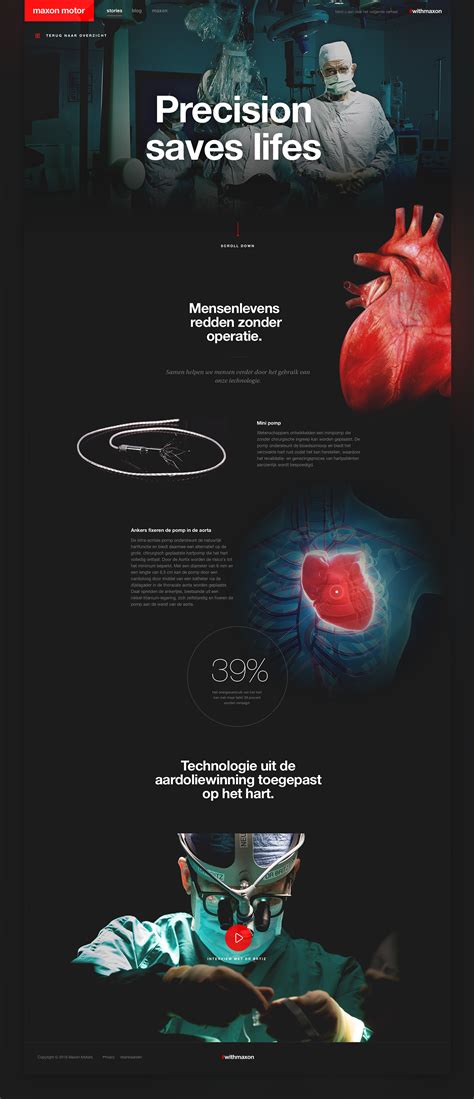 Maxon Motor Stories Behance